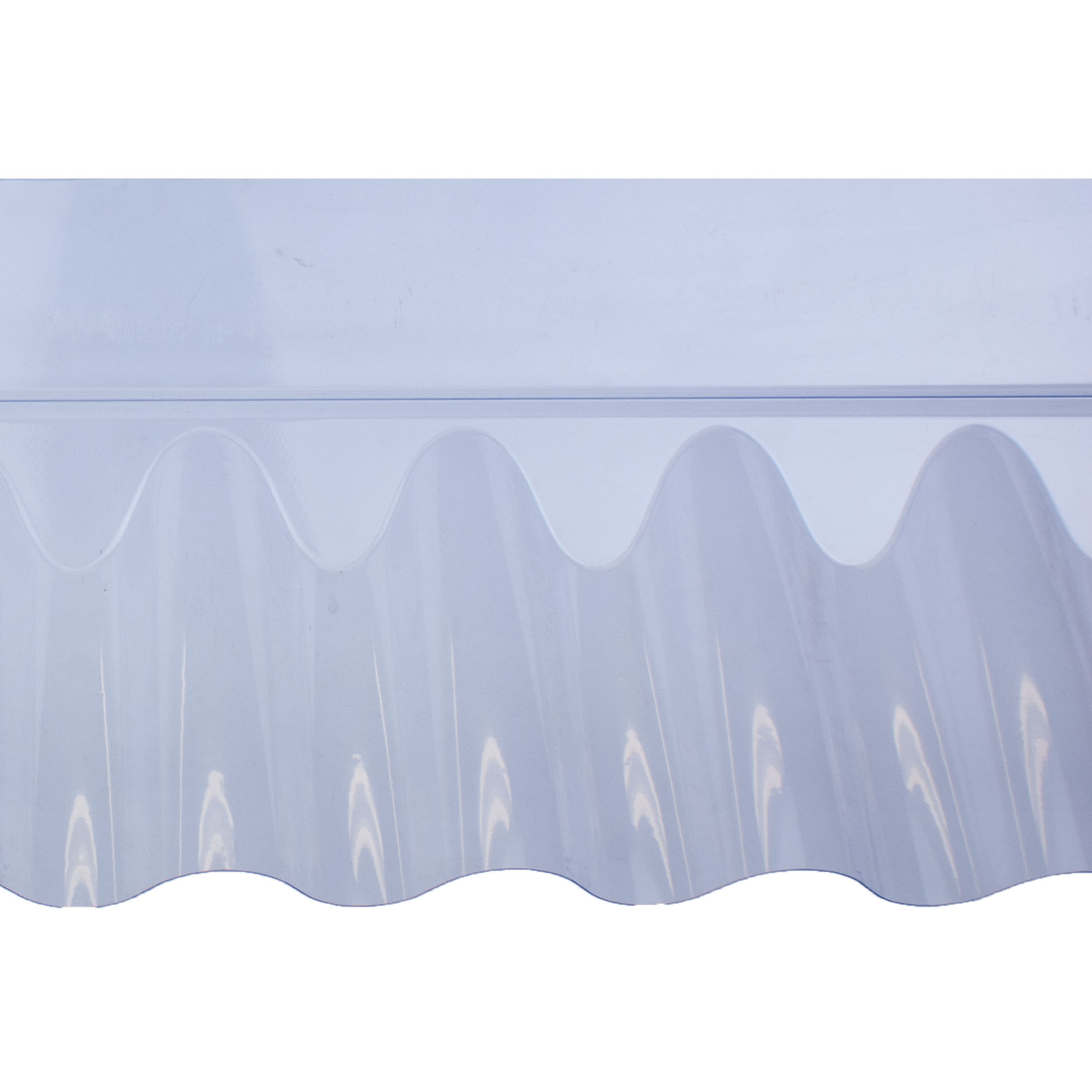 Wall Flashing For Use With 3" ASB Corrugated PVC Sheet